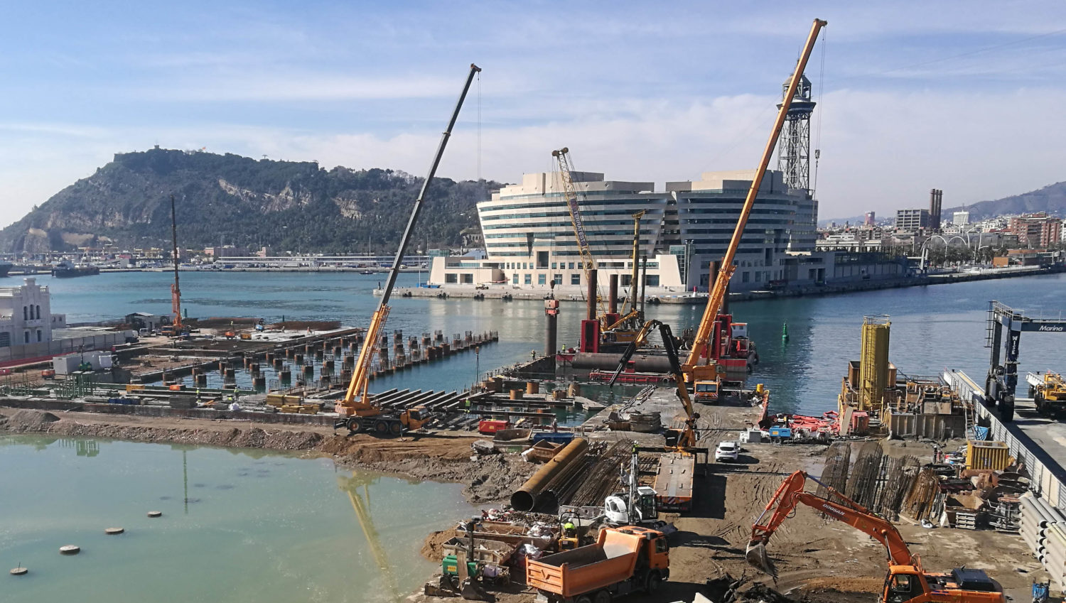 "Ship-lift", Port of Barcelona